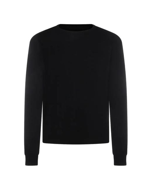 Rick Owens Long-Sleeve Knitwear in Black for Men | Lyst UK