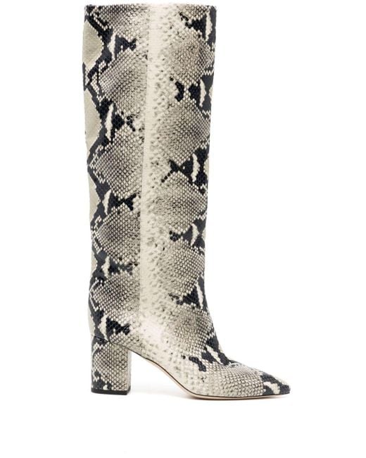 Paris Texas 100Mm Anja Boots in White | Lyst