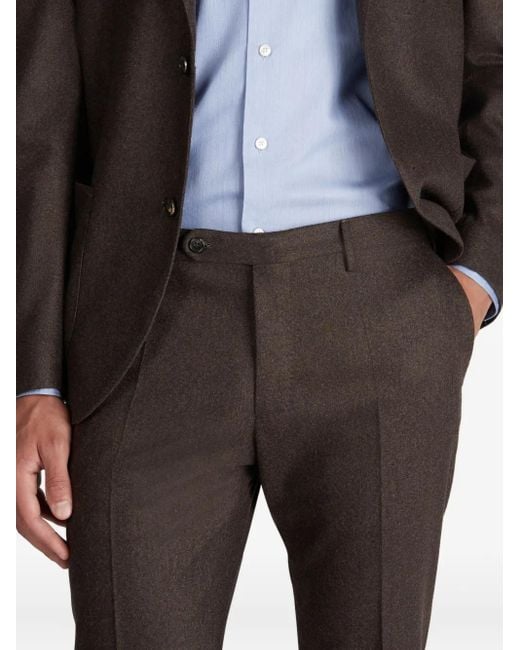 Incotex Flannel Trousers in Gray for Men | Lyst