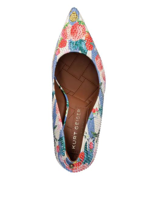 Kurt Geiger Flexi Pumps in Pink | Lyst