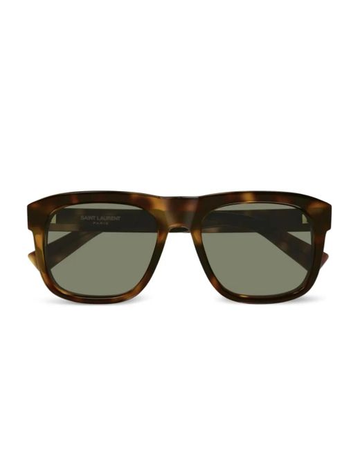 Saint Laurent Sl 558 Tortoiseshell Sunglasses in Brown | Lyst UK