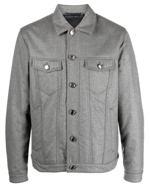 Jacob Cohen Jacket in Grey for Men | Lyst UK