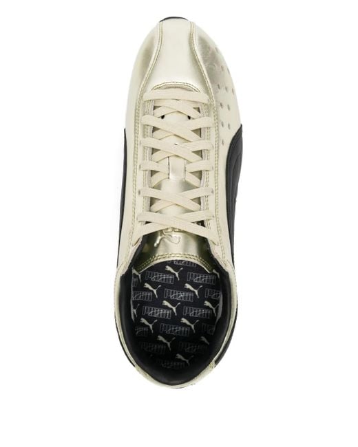 PUMA Formstrip-Logo Sneakers in Metallic | Lyst UK
