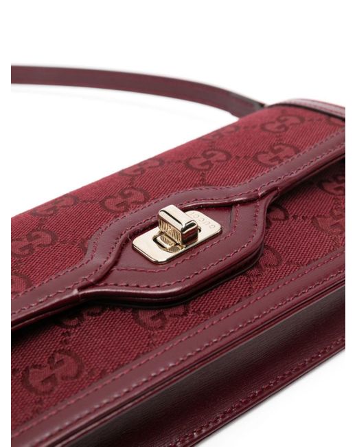 Gucci Mini Luce Shoulder Bag in Purple | Lyst