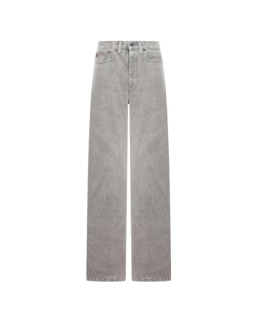 Lois Logo-Patch Jeans in Grey | Lyst UK