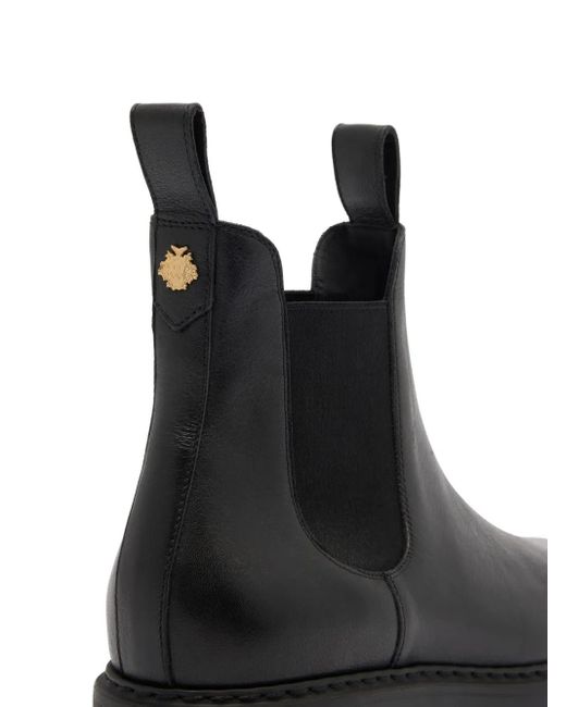 Bally Gusto Pull-Tab Boots in Black | Lyst UK