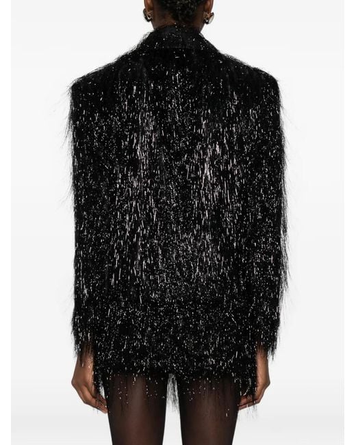 MEDEA Loose-Threads Jacket in Black | Lyst UK