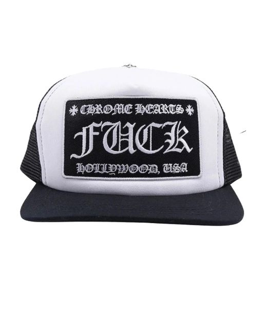Chrome Hearts Slogan-Embroidered Cap in Black for Men | Lyst UK
