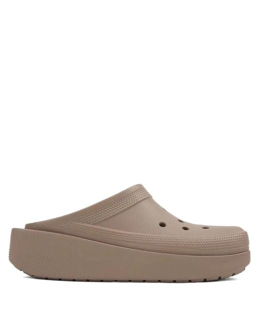Crocs™ Blunt-Toe Platform Clogs in Brown for Men | Lyst