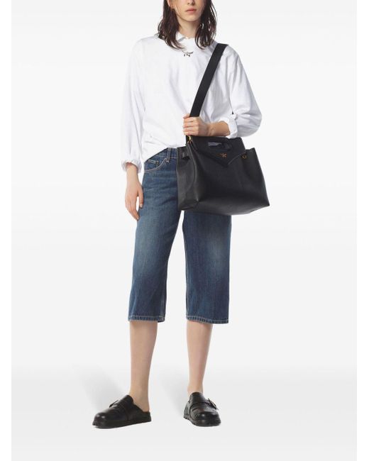 MCM Diamond Tote Bag in Black | Lyst
