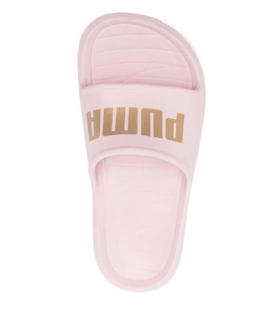 PUMA Divecat Slides in Pink | Lyst