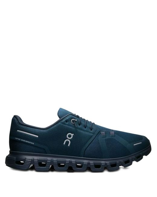 On Shoes Cloud 6 "Midnight/Ink" Sneakers in Blue for Men | Lyst