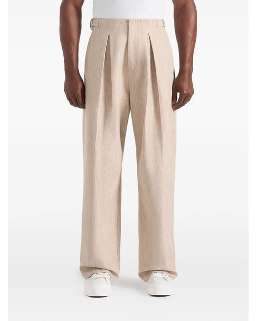 Manière De Voir Lior Pocket Trousers in Natural for Men | Lyst