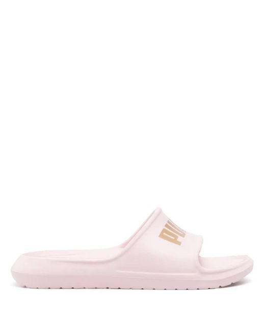 PUMA Divecat Slides in Pink | Lyst