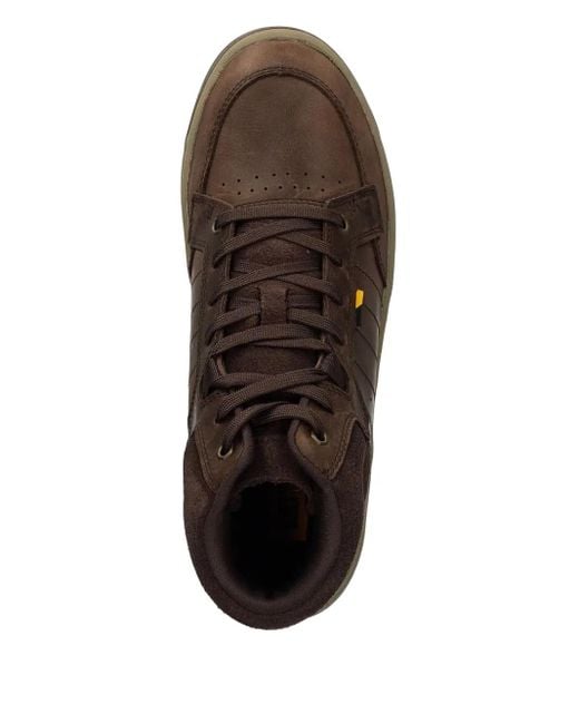 Caterpillar Apa Cush Trainers in Brown for Men | Lyst UK