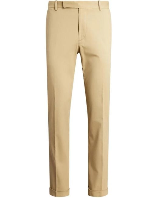 Polo Ralph Lauren Straight Chinos in Natural for Men | Lyst