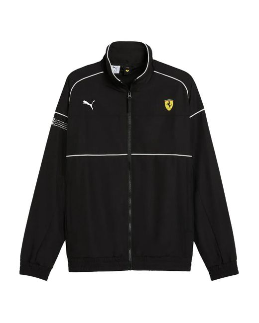 PUMA X Ferrari Race Sds Jacket in Black for Men | Lyst
