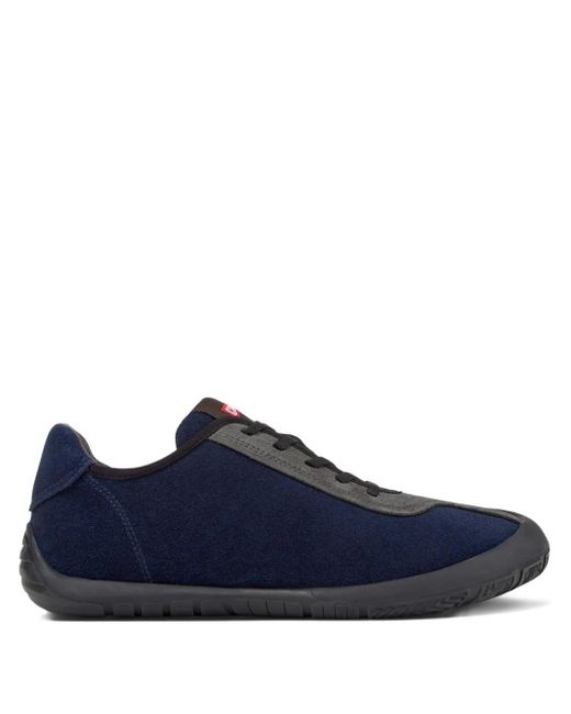 Camper Peu Path Twins Suede-Panel Sneakers in Blue | Lyst