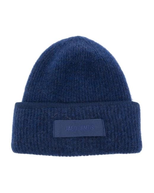 Jacquemus Cap With Logo in Blue | Lyst