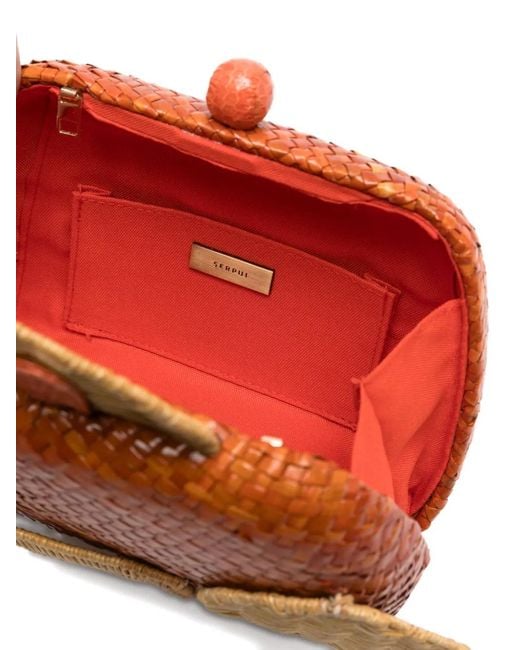 Serpui Lolita Fish Mini Bag in Orange | Lyst UK
