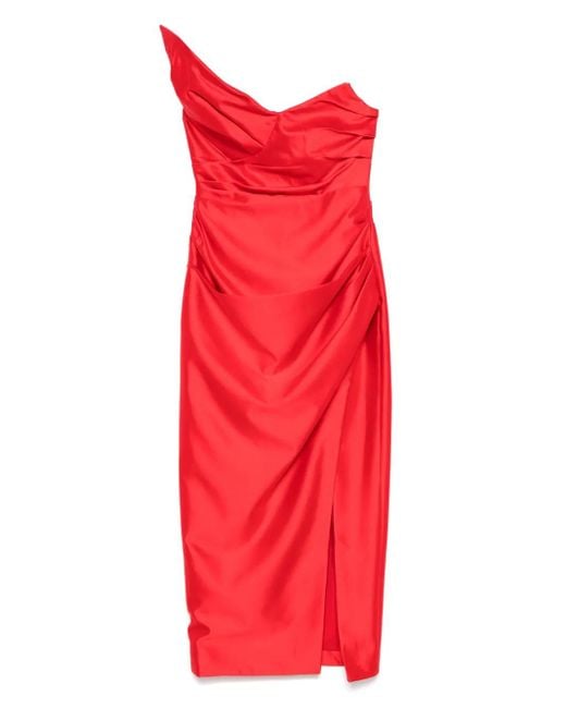 Rachel Gilbert Anders Maxi Dress in Red | Lyst