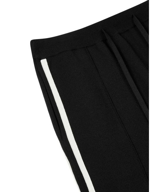 Studio Tomboy X Side-Stripe Track Pants in Black | Lyst