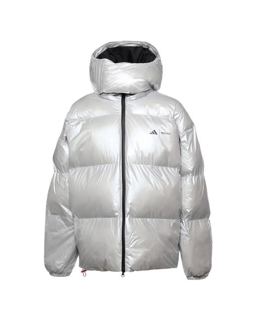 adidas X Moon Boot Hooded Zip Jacket in Grey for Men | Lyst UK
