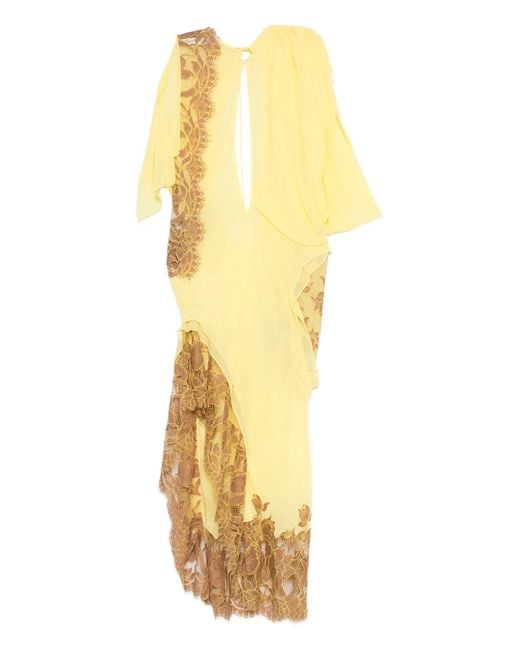 Christopher Esber Aluna Maxi Dress in Metallic | Lyst