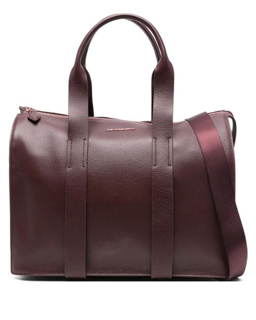 Alexander Smith Large Jane Leather Tote Bag in Purple | Lyst UK