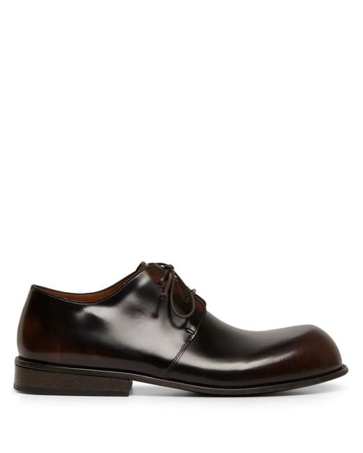 Marsèll Muso Leather Derby Shoes in Brown for Men | Lyst