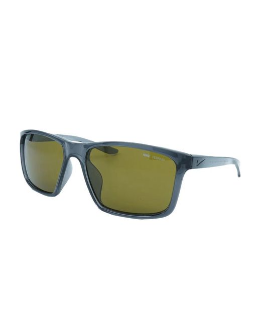 Nike Valiant Rectangle-Frame Sunglasses in Green | Lyst