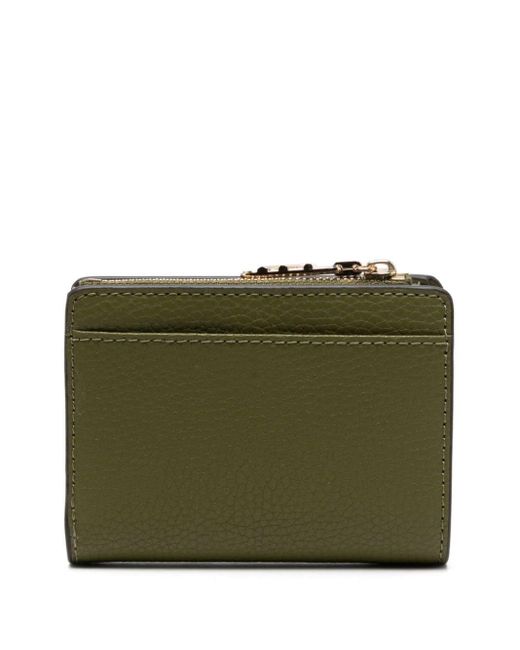 MICHAEL Michael Kors Small Empire Wallet in Green | Lyst