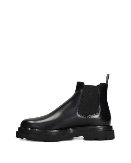 Paul Smith Pull-Tab Platform Boots in Black for Men | Lyst