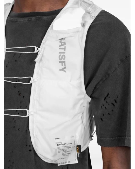 Gilet Justice Satisfy pour homme en coloris Noir | Lyst