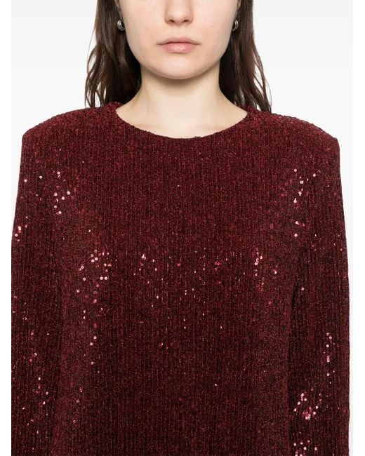 Stine Goya Fluid Mini Dress in Red | Lyst