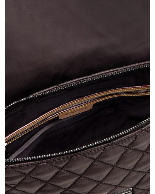 MZ Wallace Crosby Lock Shoulder Bag in Black | Lyst UK