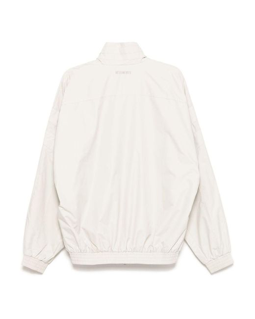 Vetements Oval Logo Tracksuit Jacket in White | Lyst