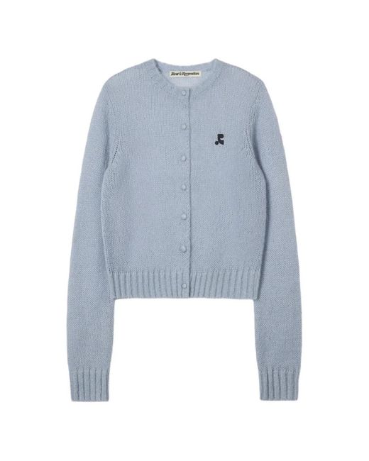 Cardigan Côtelé Rest&Recreation en coloris Bleu | Lyst