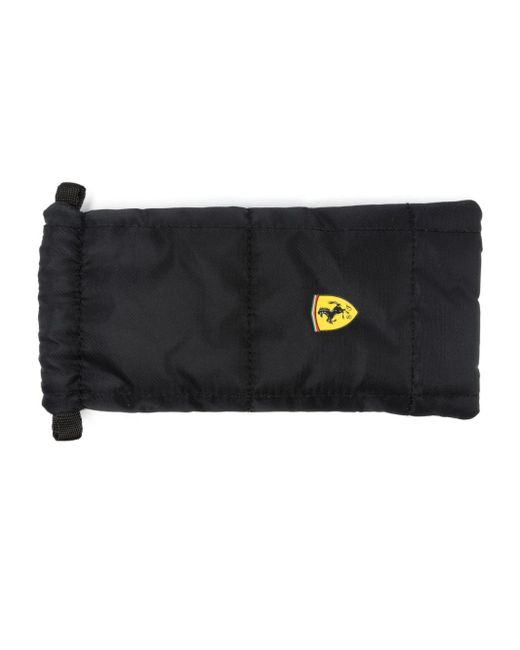 Scuderia Ferrari Logo-Plaque Oversize-Frame Sunglasses in Gray for Men ...