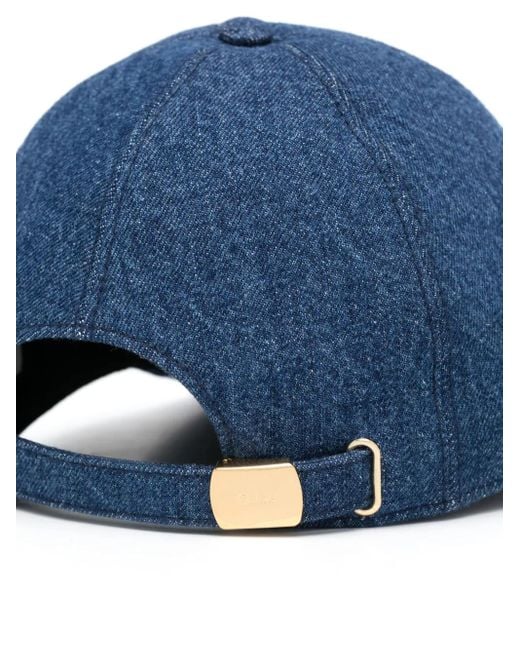 Chloé Iconic Cap in Blue | Lyst
