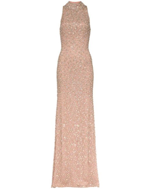Jenny Packham Juno Gown in Natural | Lyst