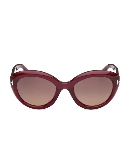 Tom Ford Cat-Eye Frame Sunglasses in Pink | Lyst UK