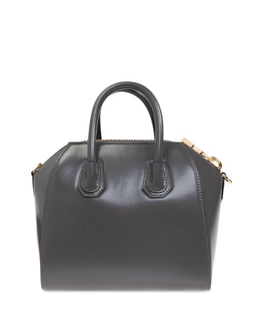 Givenchy Mini Antigona Cube Tote Bag in Black | Lyst