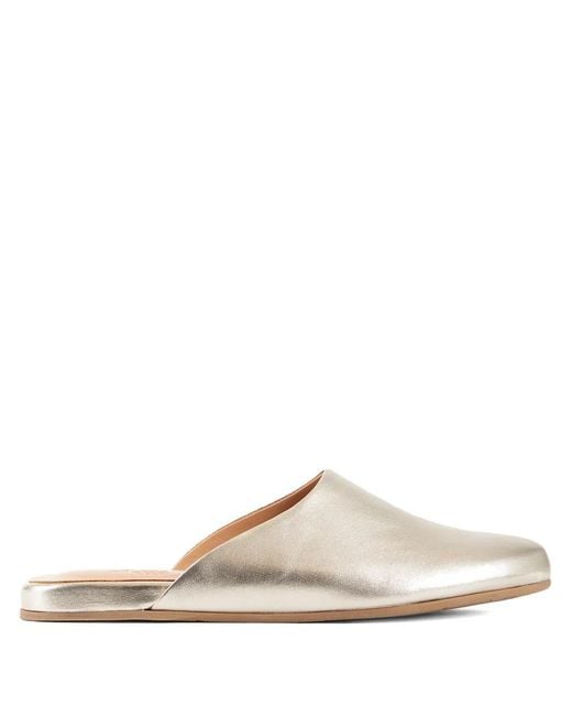 Ancient Greek Sandals The Slipper Calf Leather Mules in White | Lyst UK