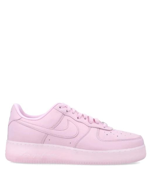 Nike X Drake Nocta Air Force 1 Low Sneakers in Pink | Lyst