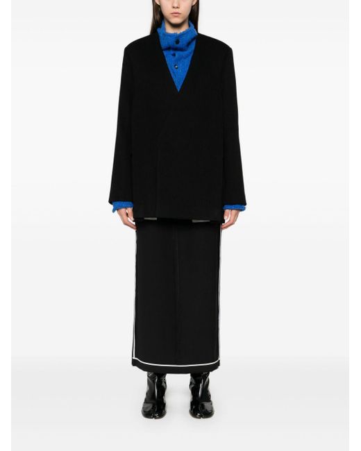 Adererror Brushed Blazer in Black | Lyst