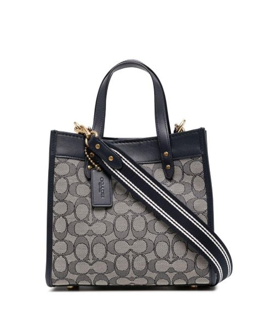 Sac cabas Field à motif monogrammé COACH en coloris Noir | Lyst