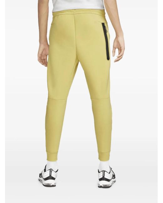 Nike Sportswear Tech Fleece Track Pants in Yellow for Men | Lyst