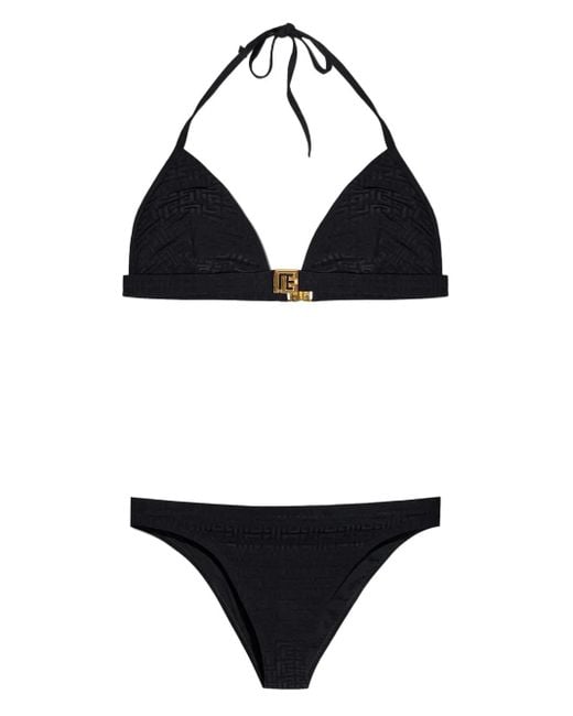 Balmain Bikinis in Black | Lyst UK