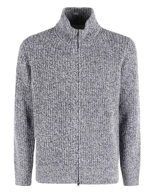 Kangra High-Neck Cardigan in Grey for Men | Lyst UK